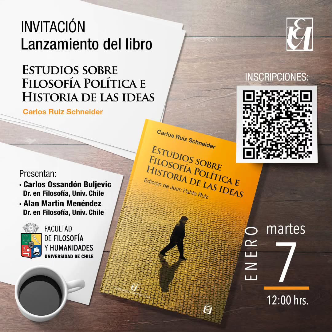 Presentación del libro 'Estudios sobre filosofía política e historia de las ideas' - Facultad de ...